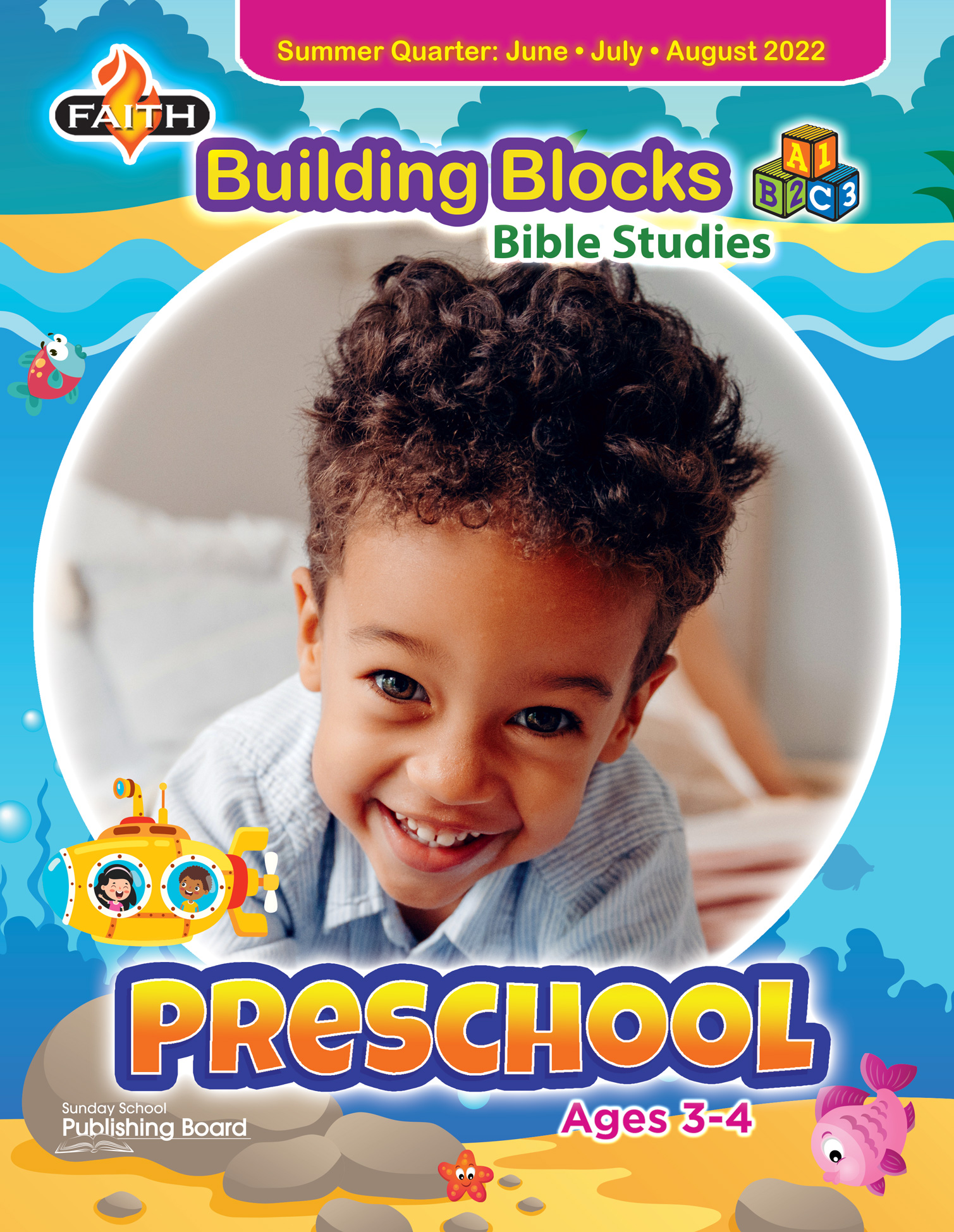 Faith Building Blocks Bible Studies, Preschool (Ages 3-4) | Sunday ...