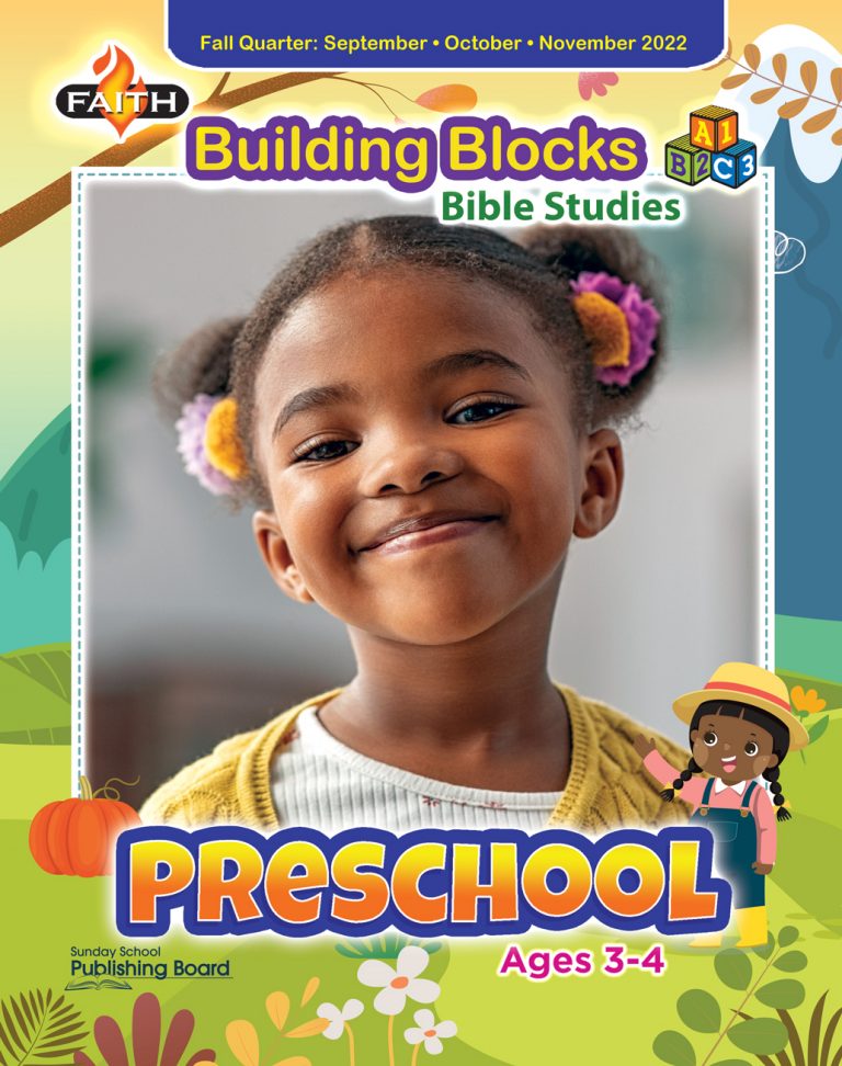 Faith Building Blocks Bible Studies, Preschool (Ages 3-4) | Sunday ...